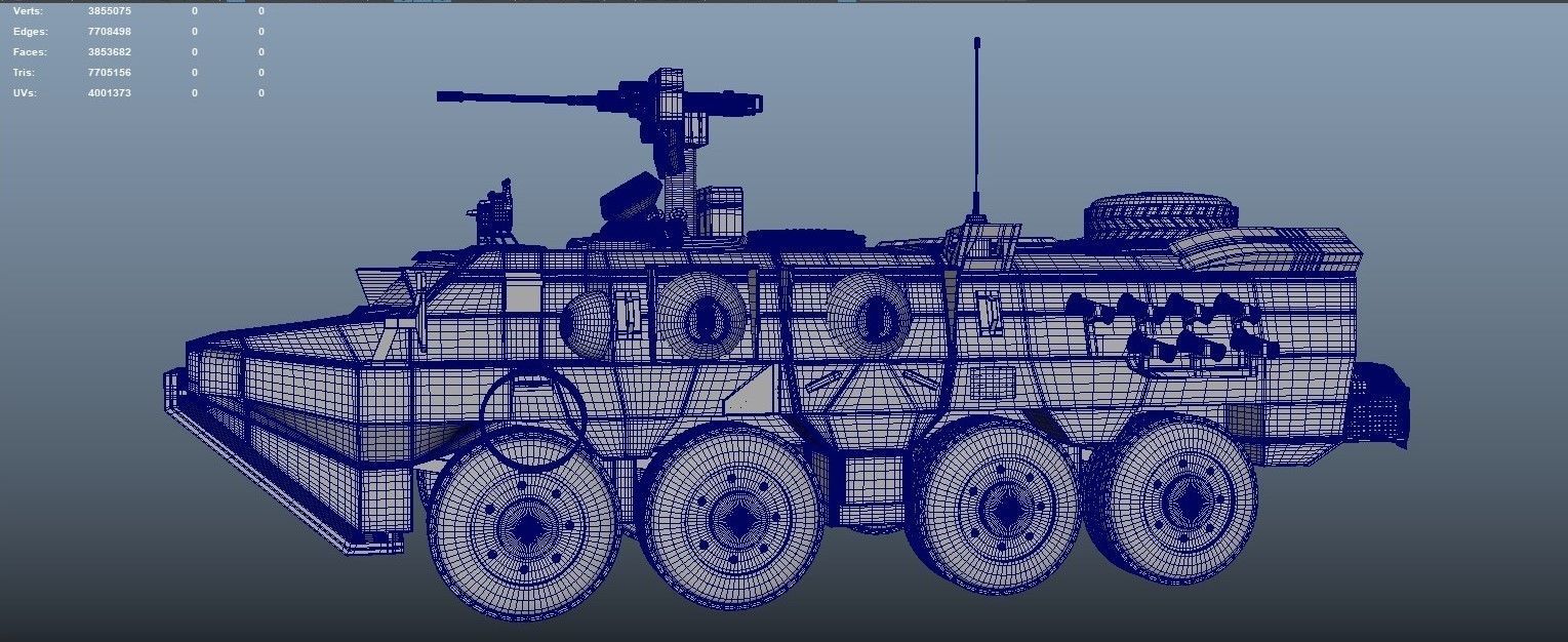APC Vehicle 3D model | CGTrader