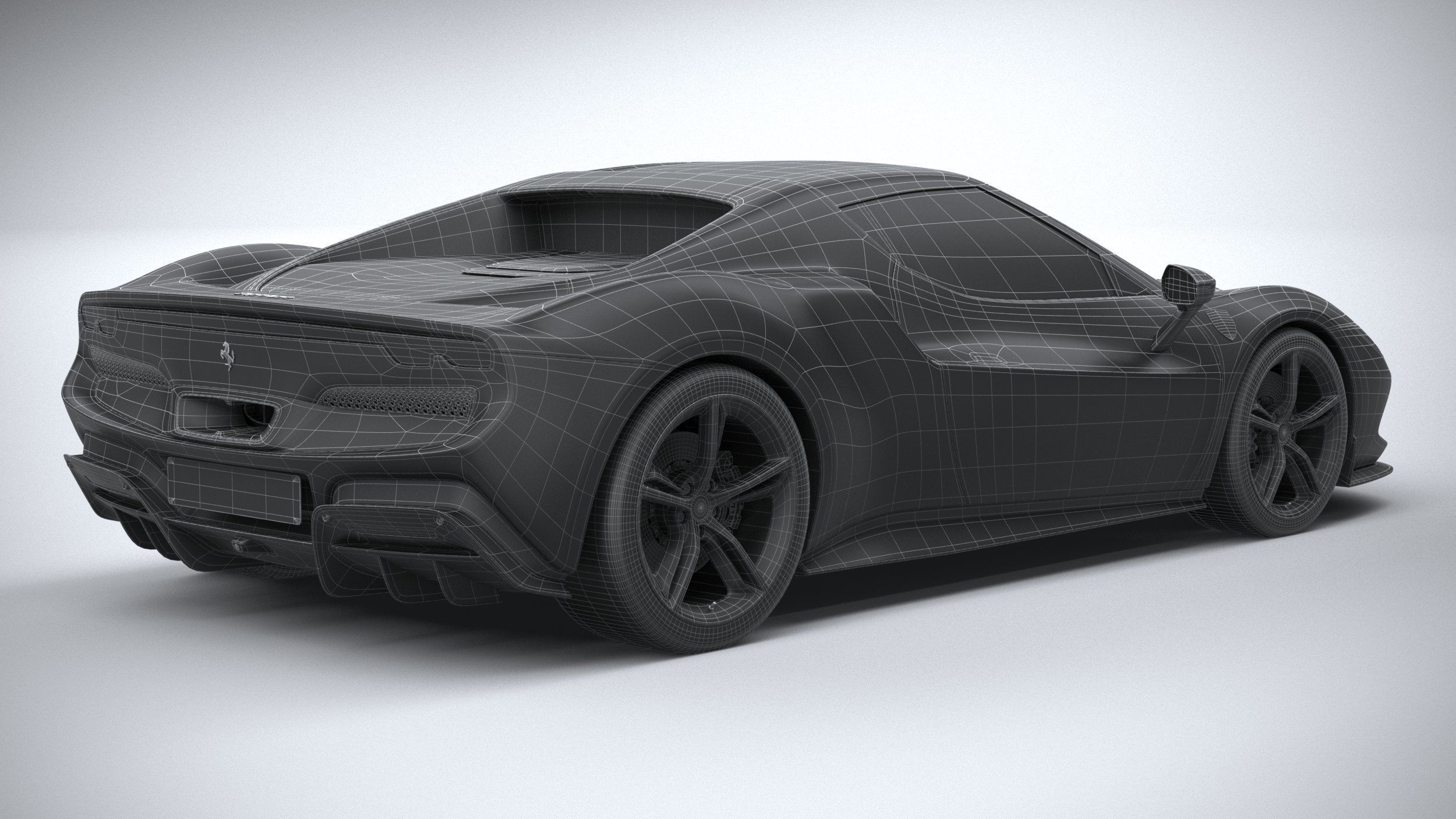 Ferrari 296 GTB 2022 3D model | CGTrader