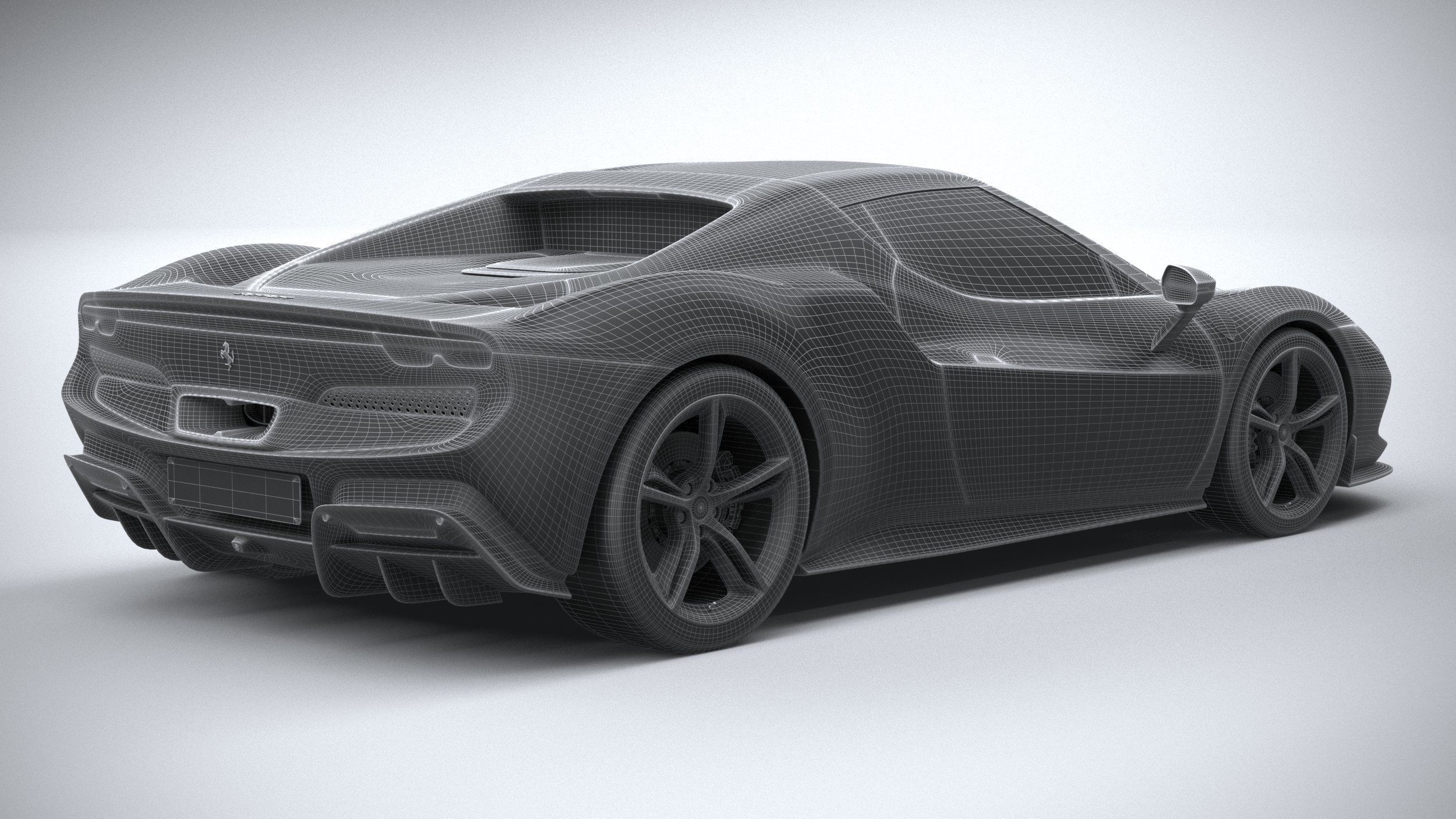 Ferrari 296 GTB 2022 3D model | CGTrader