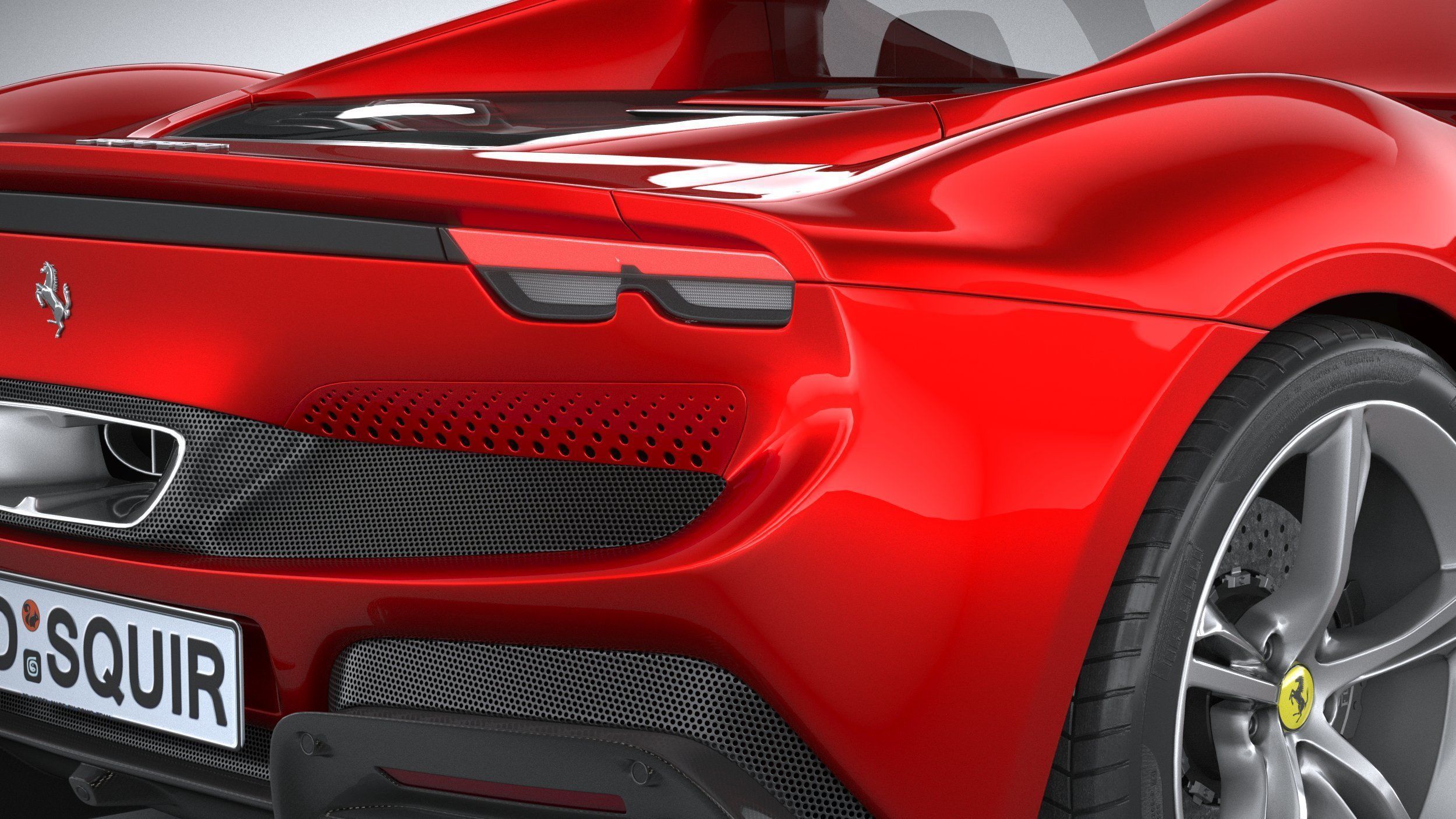 Ferrari 296 GTB 2022 3D model | CGTrader