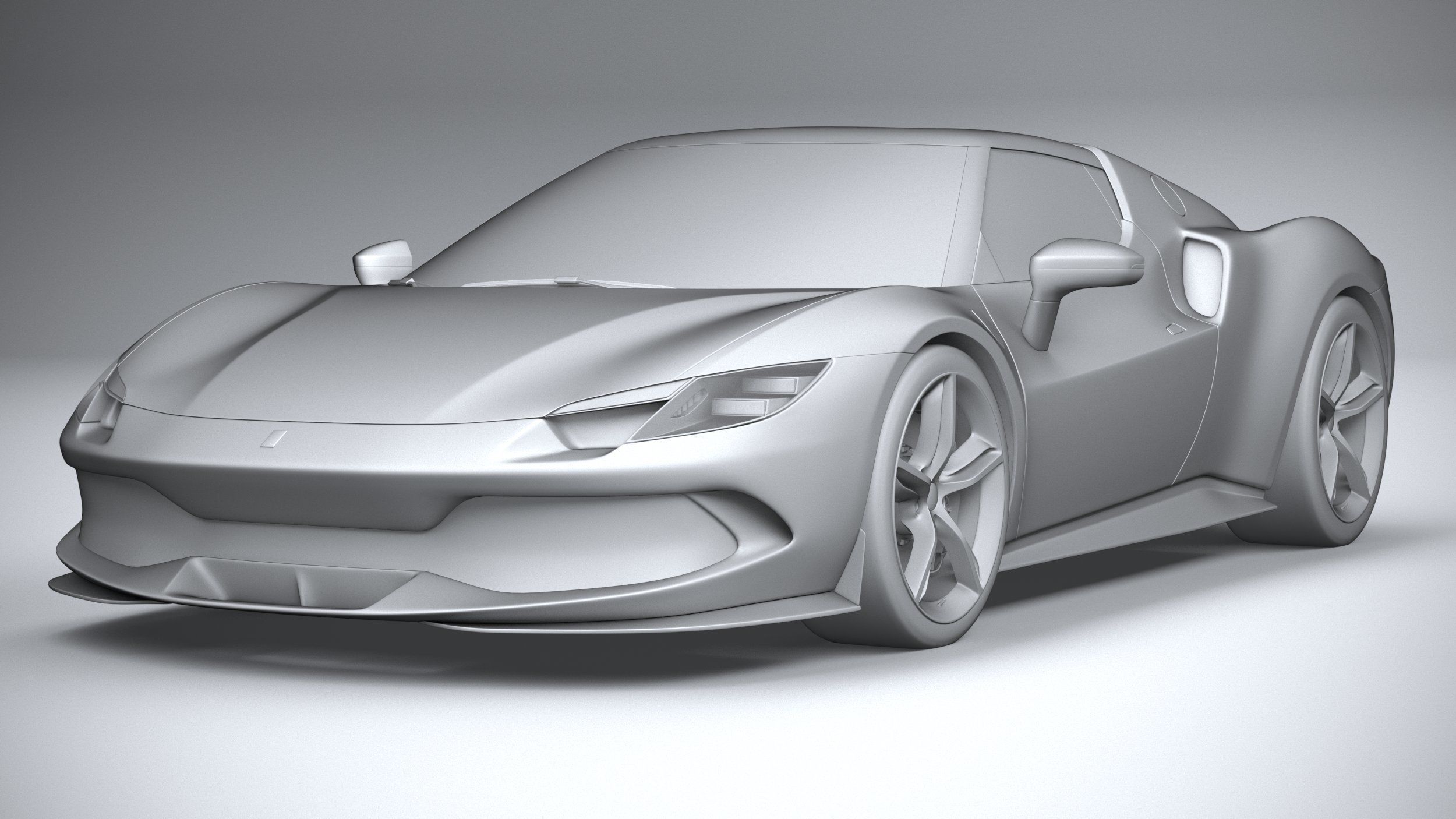 Ferrari 296 GTB 2022 3D model | CGTrader