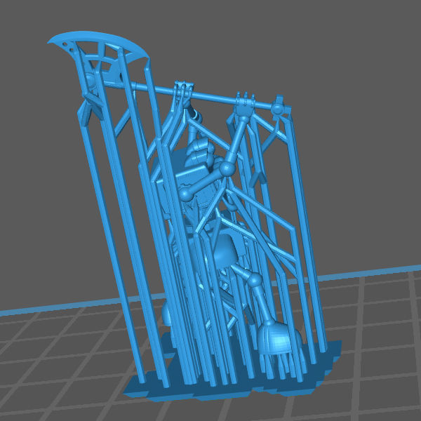 Modron - Duodrone - Geometric Warrior free 3D model 3D printable | CGTrader