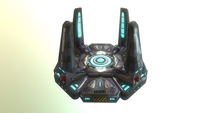 3D model portal warp gate teleport VR / AR / low-poly | CGTrader