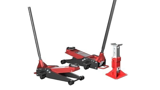 3D model Service Jack Set VR / AR / low-poly | CGTrader