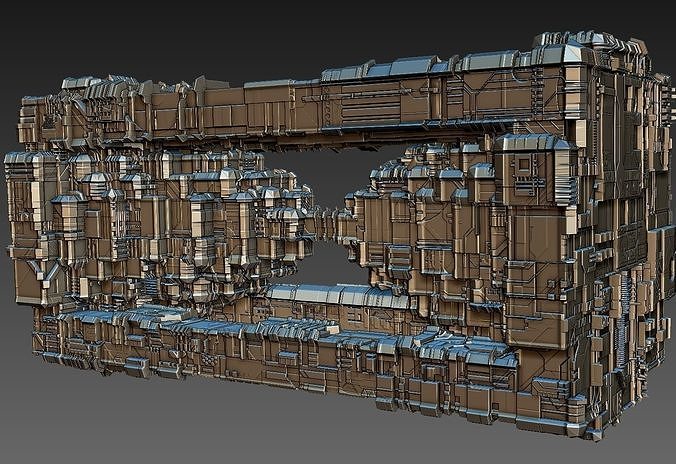 space equipment node 00018 3D model | CGTrader