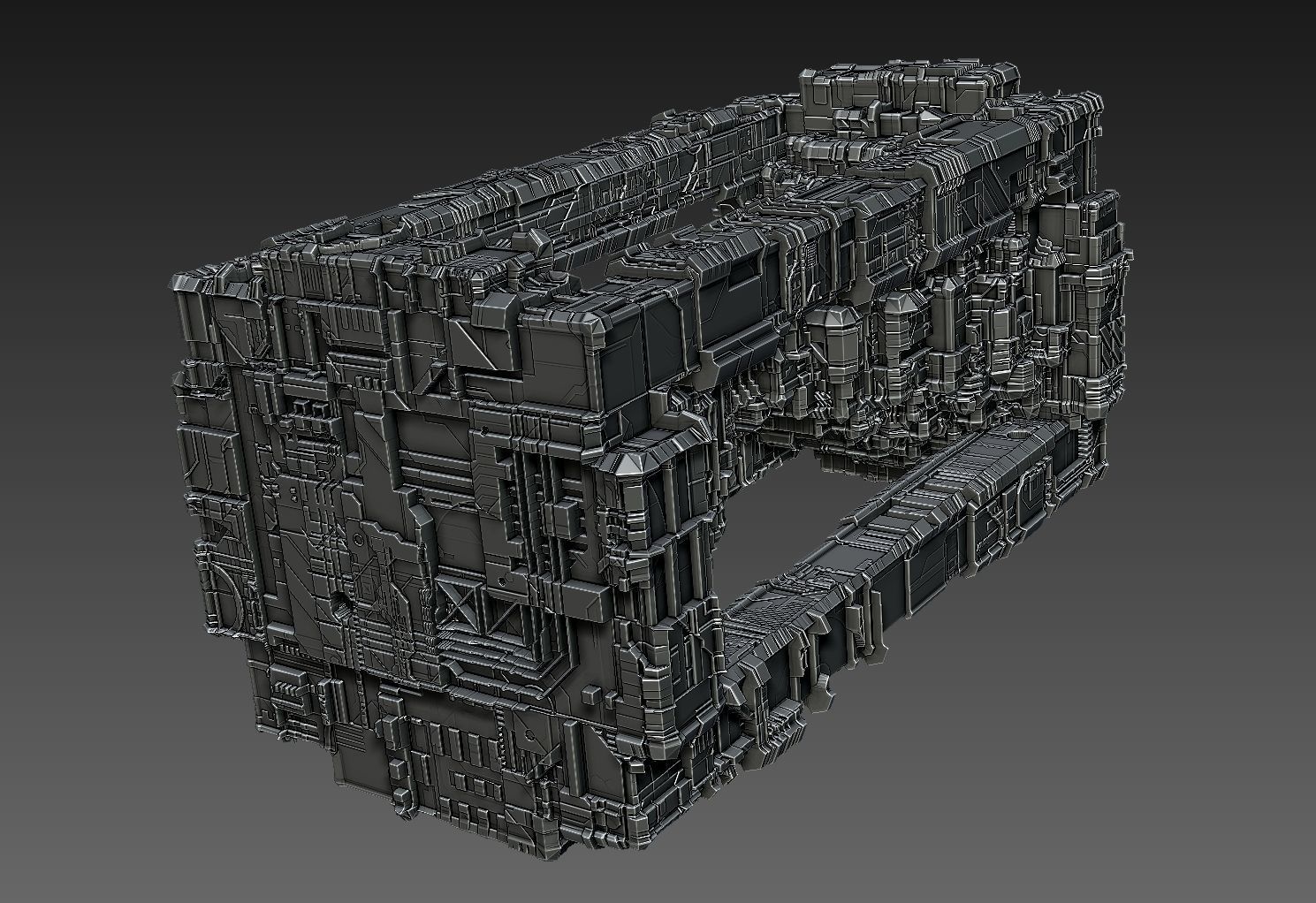 space equipment node 00018 3D model | CGTrader