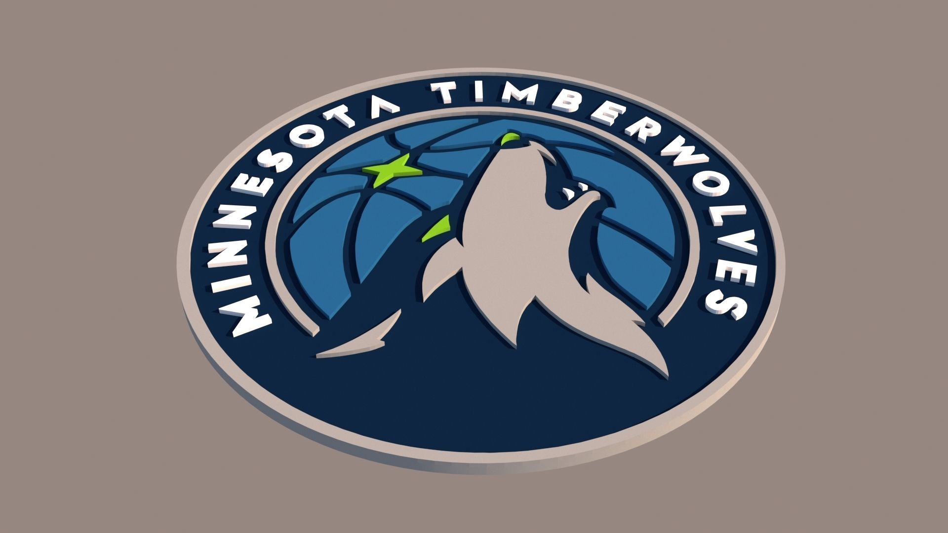 NBA Teams Logos - Extruded 3D model | CGTrader