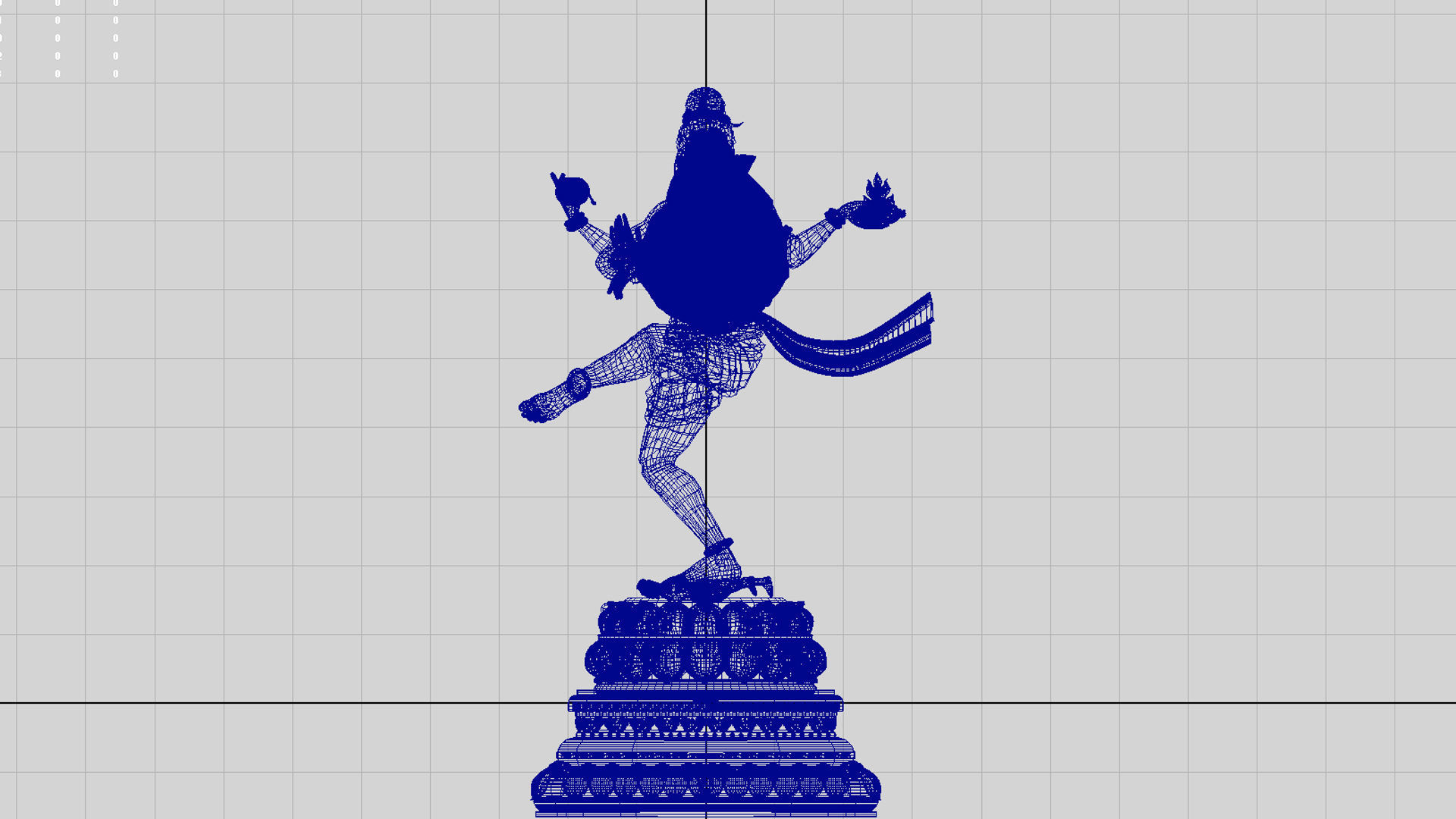 god shiva 3D model | CGTrader