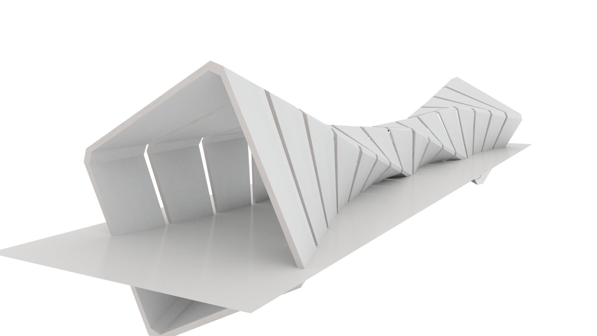 Square Tunnel Rotation Low Poly free 3D model | CGTrader