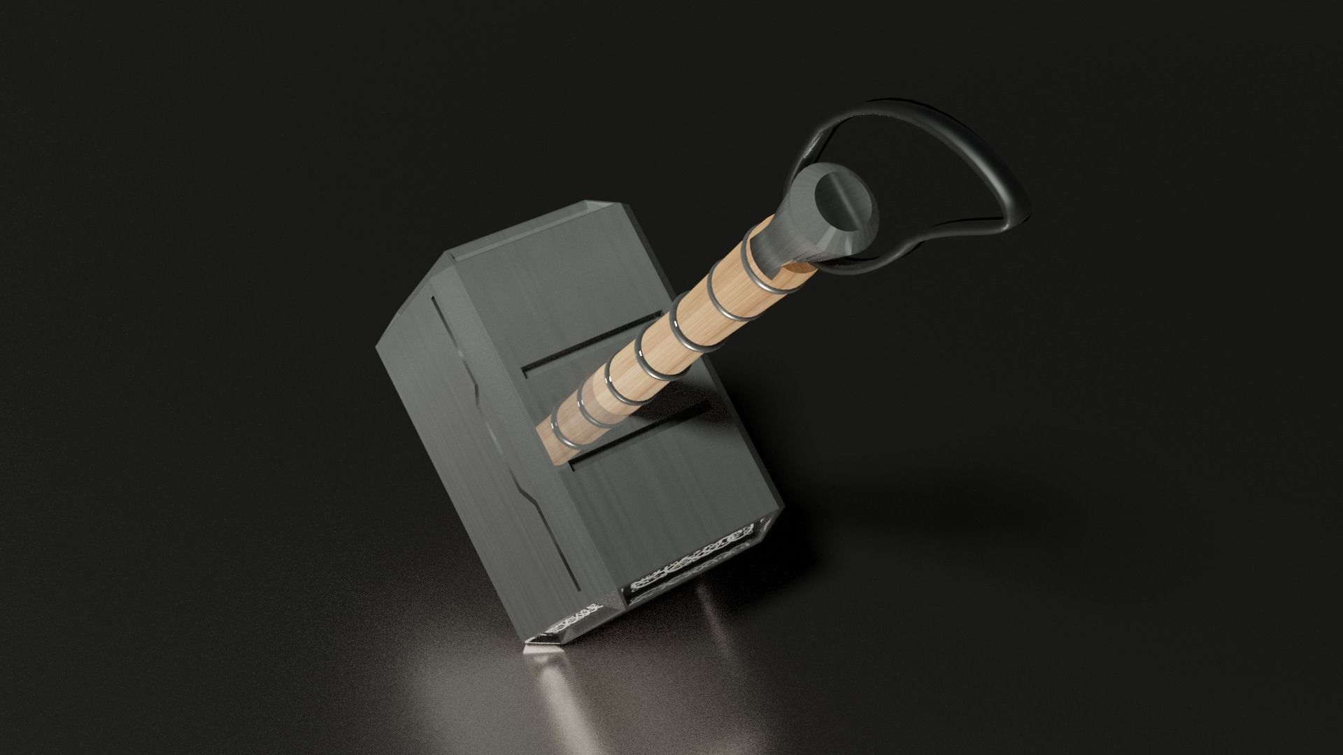 mjolnir 3D model | CGTrader