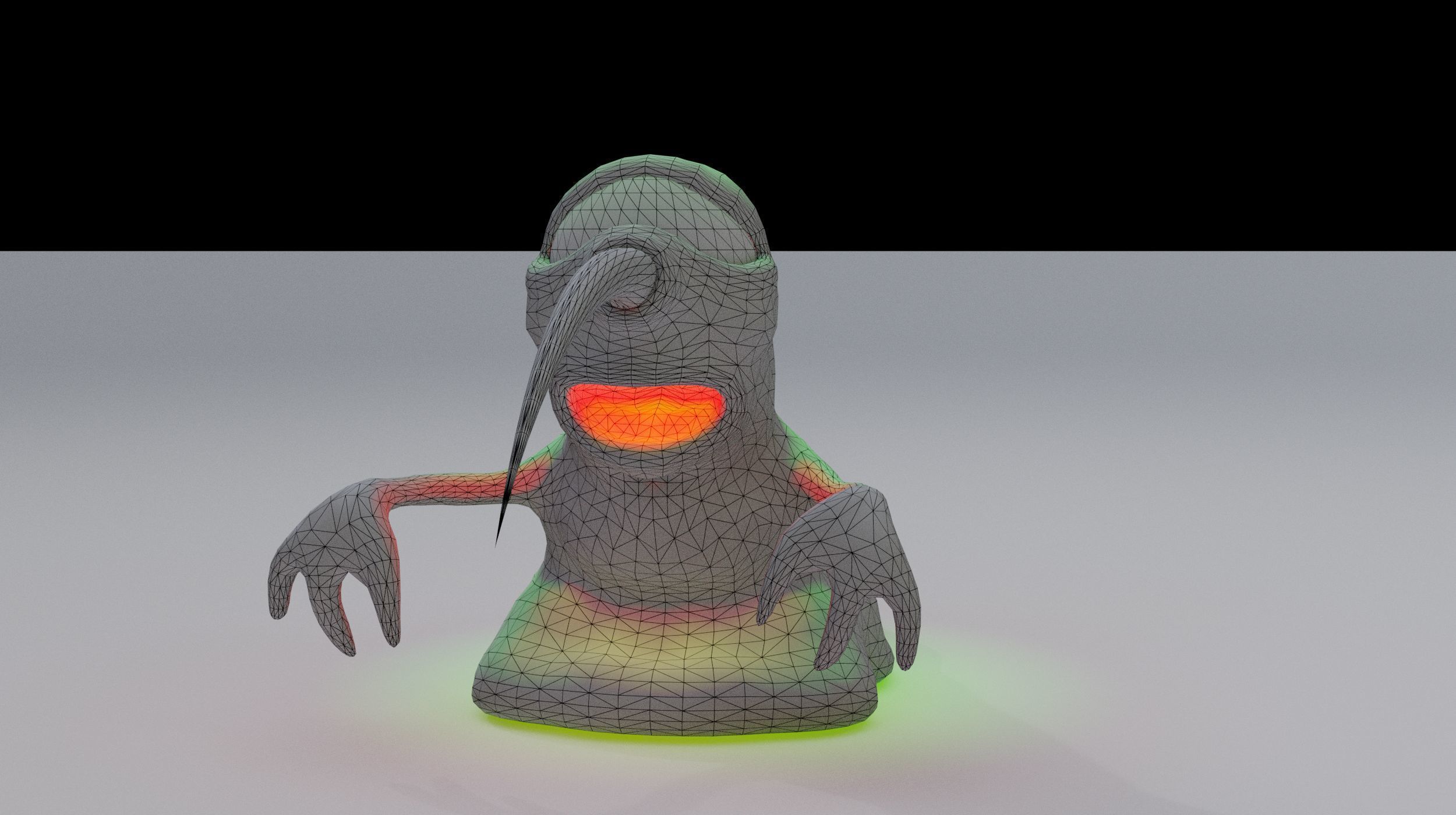 Slime monster free 3D model | CGTrader