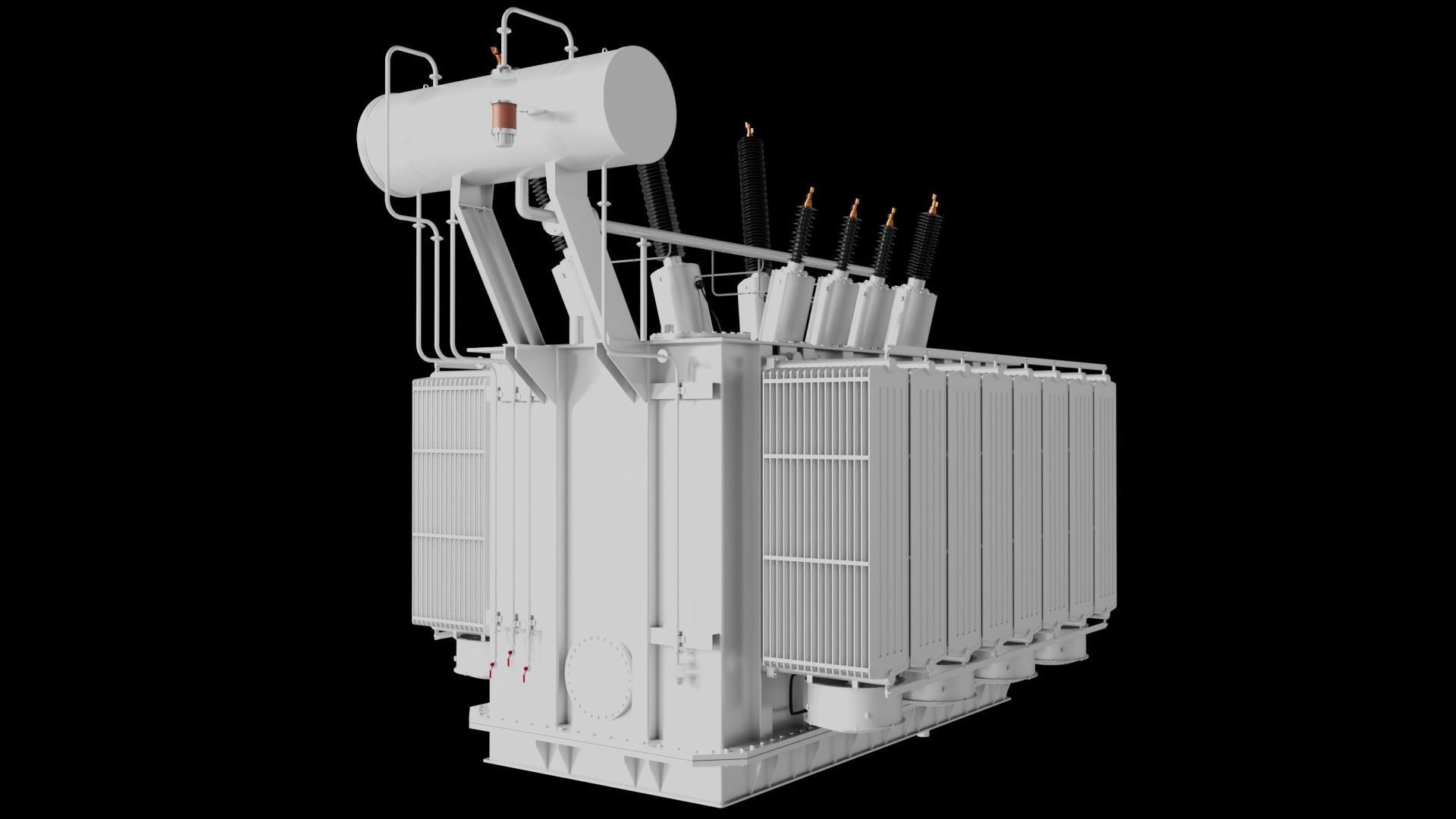Electrical Transformer 3D model 3D model | CGTrader