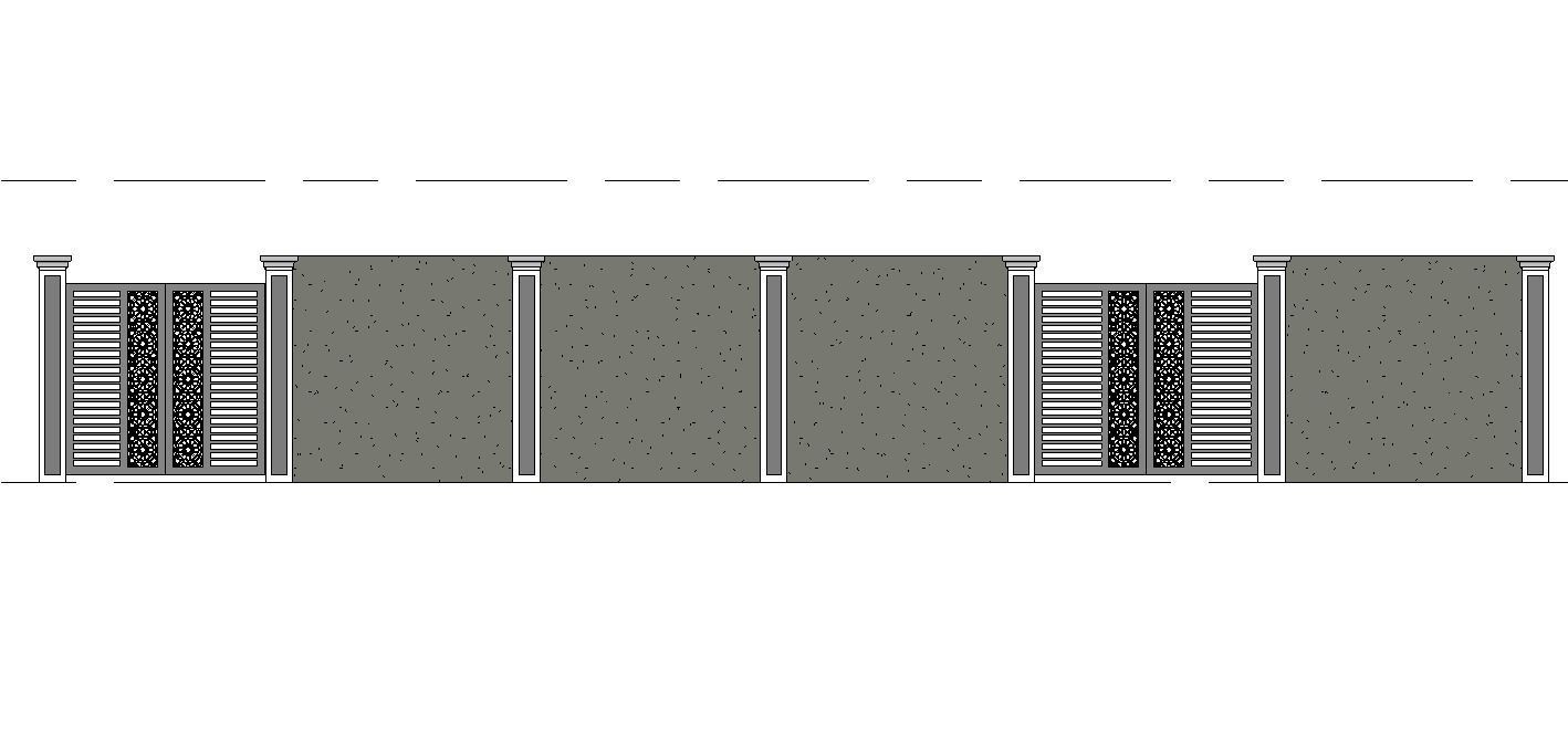 Islamic Pattern Mashrabya Fence Revit Model 3D model 3D printable ...