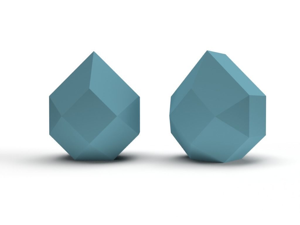 Octagonal Shape 3D Model 3D model 3D printable | CGTrader