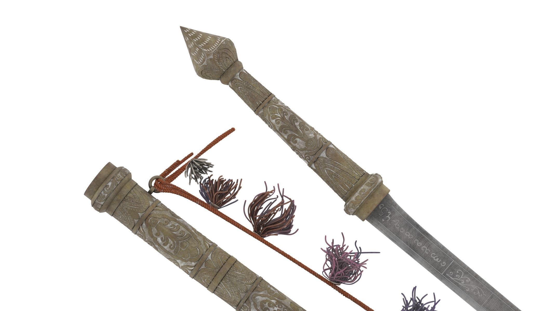 3D model Dha Sword VR / AR / low-poly | CGTrader