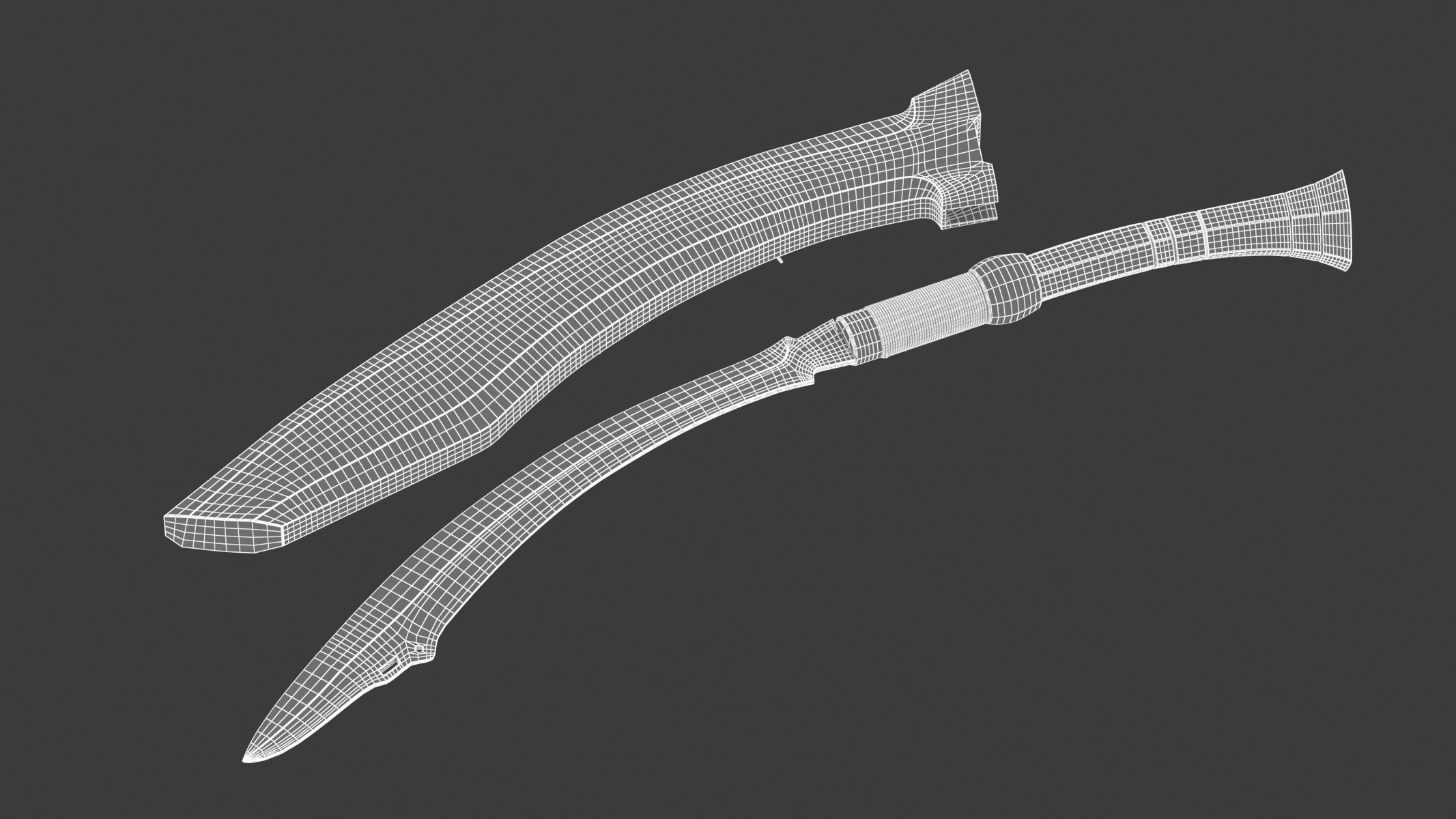 3D model Panabas Sword VR / AR / low-poly | CGTrader