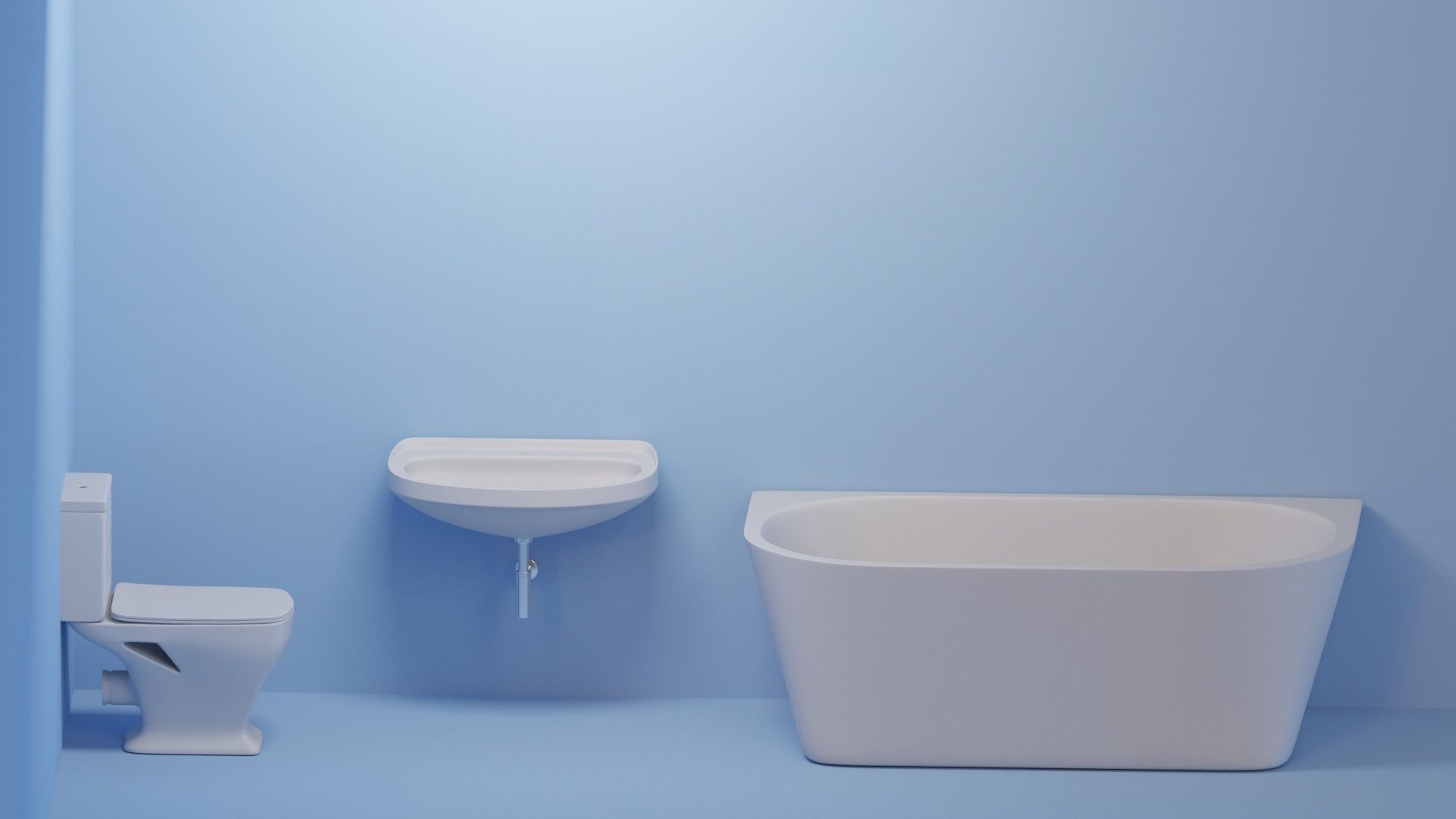 collection 3d model bath toilet sink 3D model | CGTrader