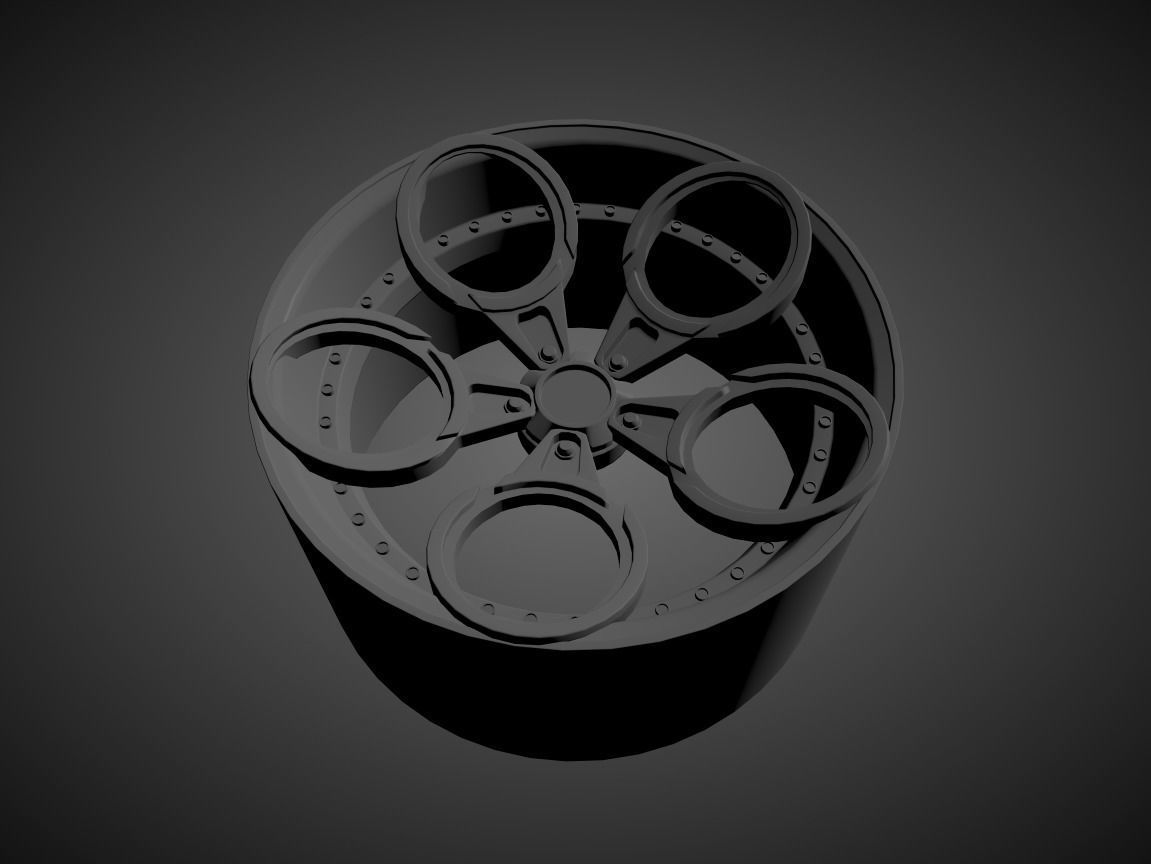 ROTIFORM ZRH scalable and printable rims 3D model 3D printable | CGTrader