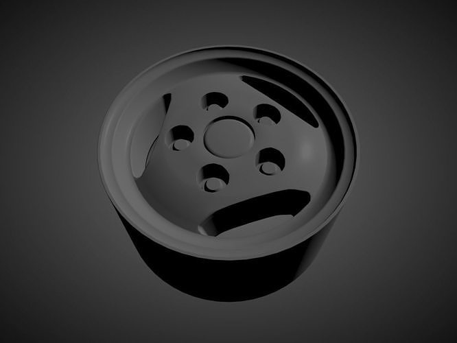 RANGE ROVER CLASSIC 2 scalable and printable rims 3D model 3D printable ...