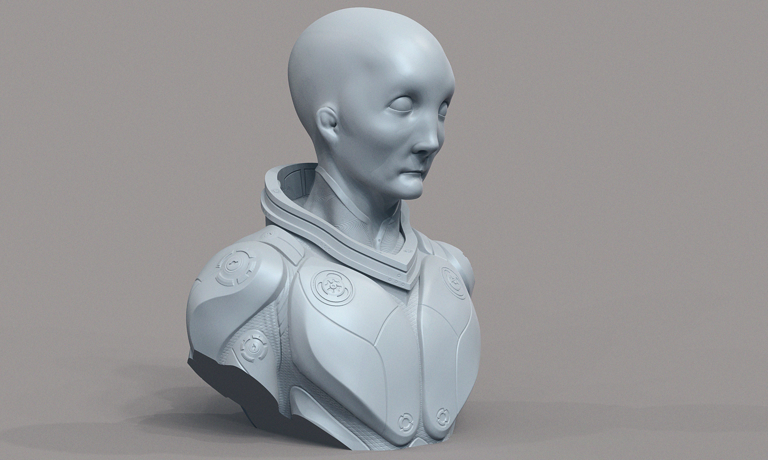 Alien Dude 3D model 3D printable | CGTrader