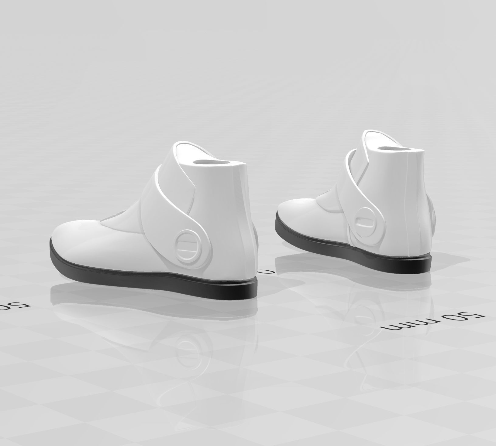Star Wars Clone Trooper Boots shoes 6-12inches 3D model 3D printable ...
