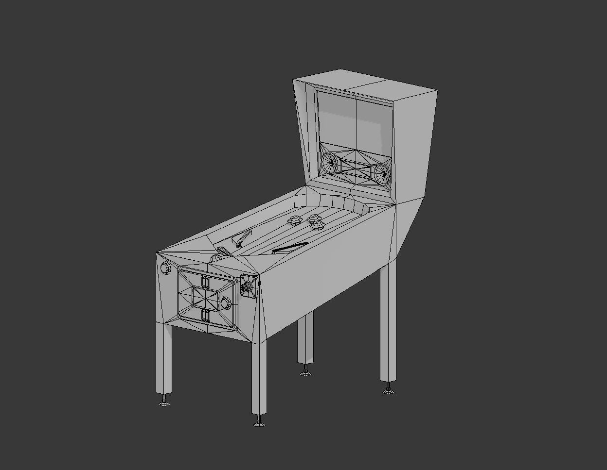 3D model Pinball 3D model VR / AR / low-poly | CGTrader