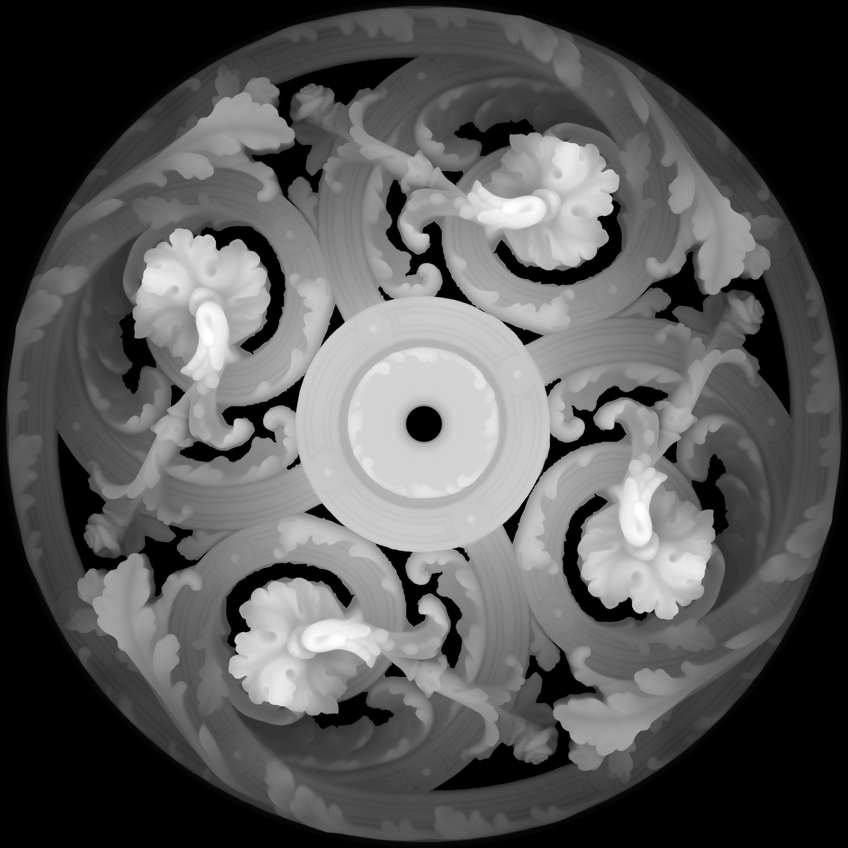 100 Ornament Alpha Brushes And Alphas 3D model | CGTrader