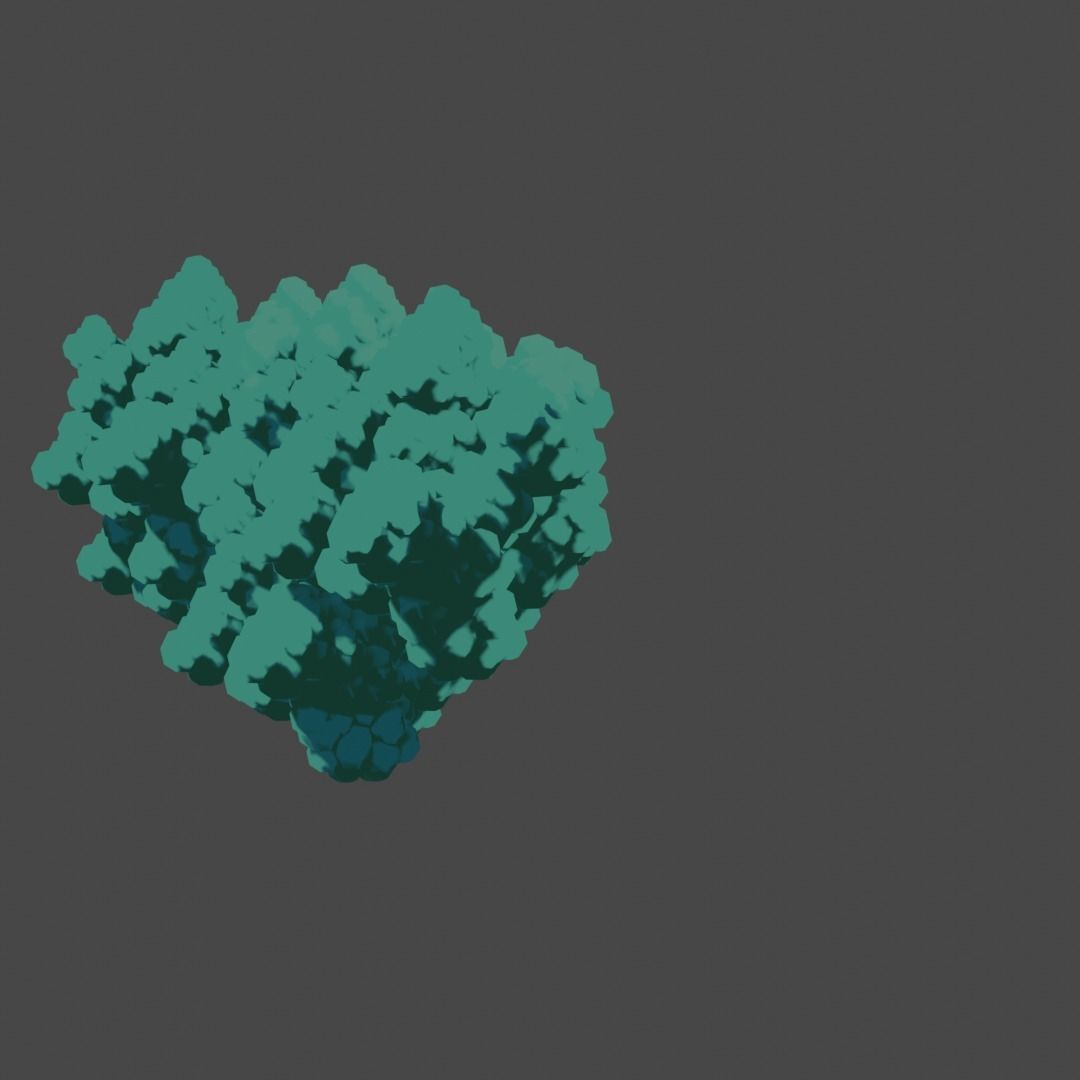 3D model Ghibli Trees VR / AR / low-poly | CGTrader