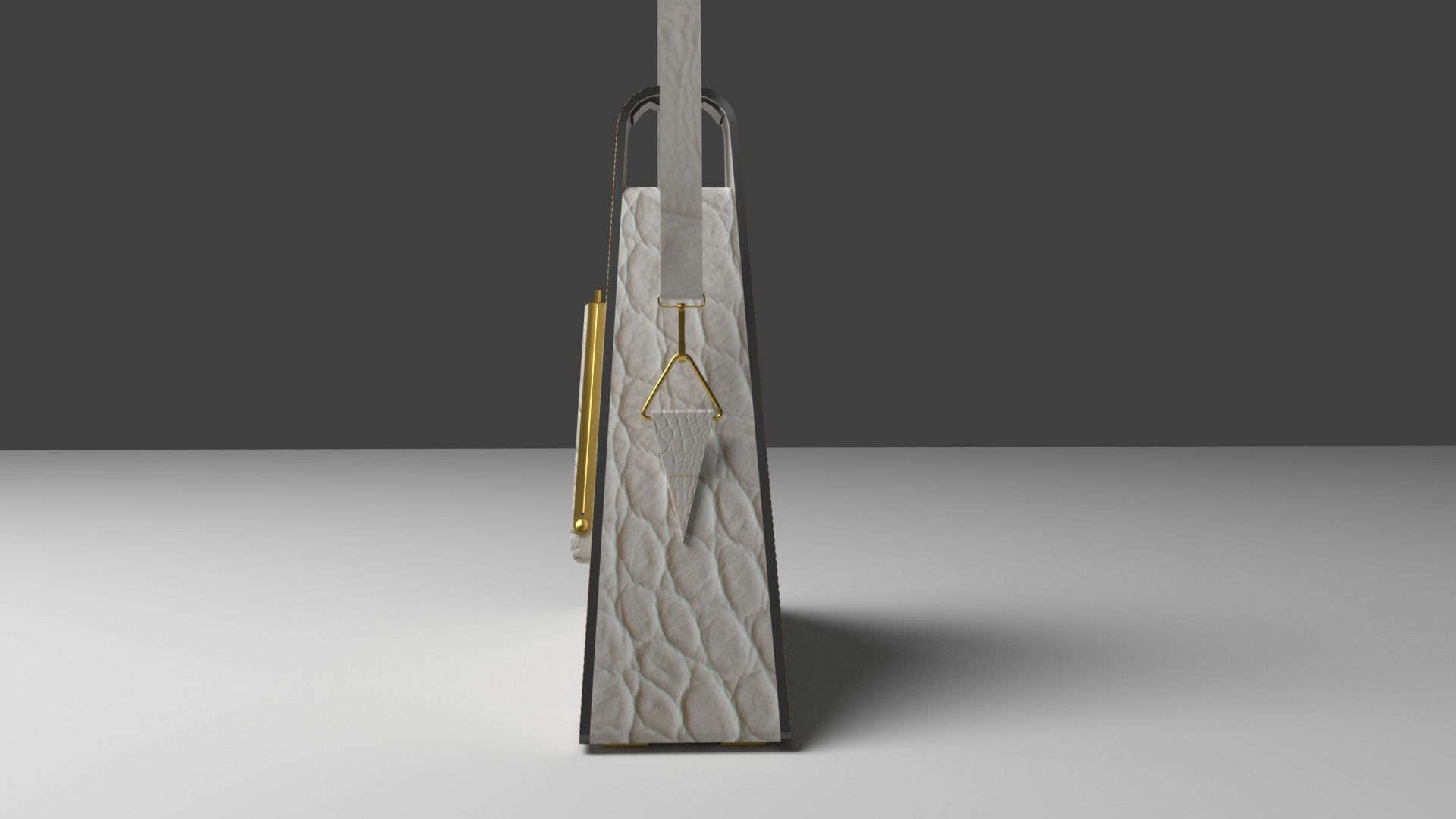 The Triangular Handbag catchy and Luxury 3D model | CGTrader