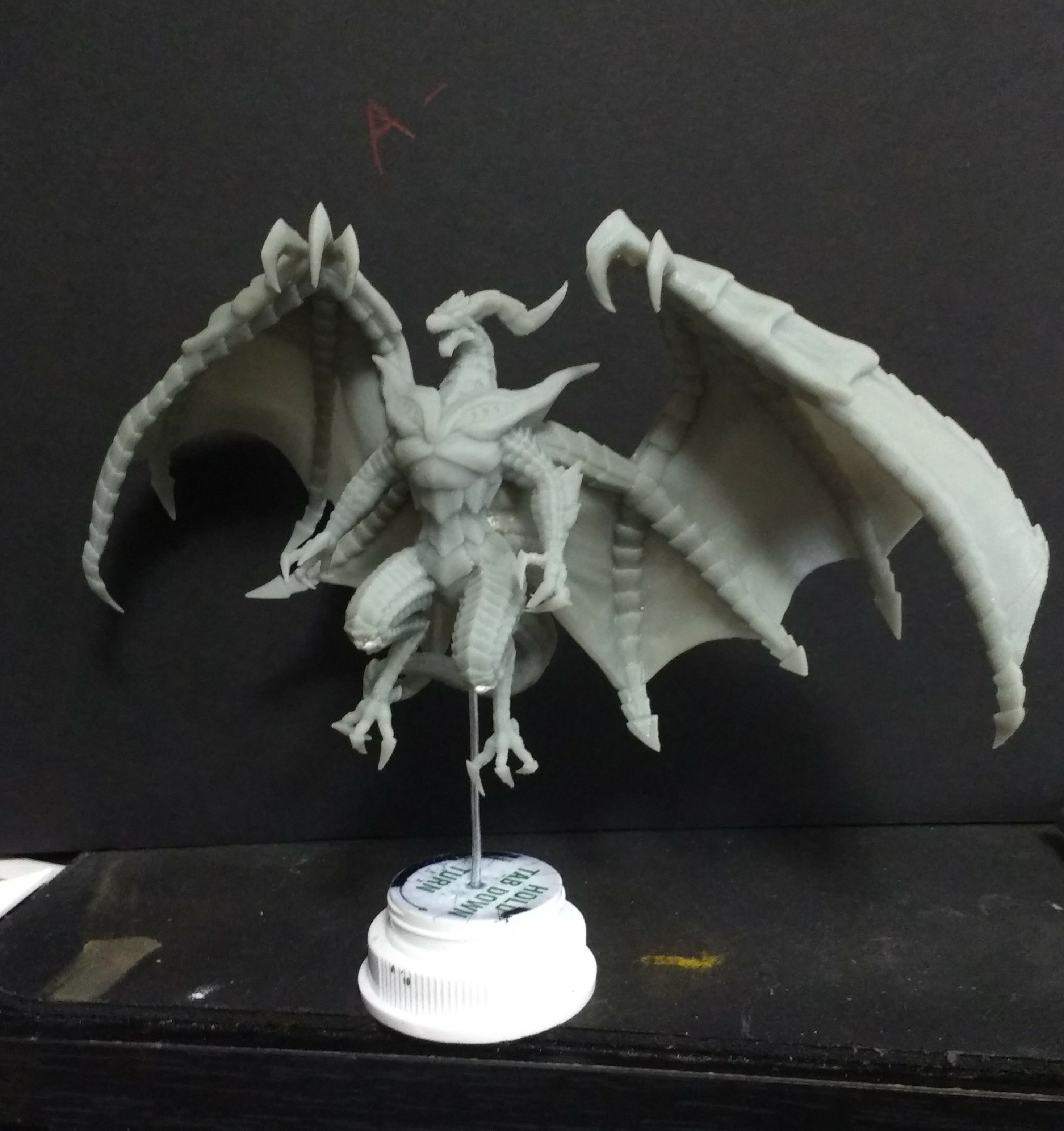 Bahamut Dragon Final Fantasy VIII 3D Print Miniature 3D model 3D ...