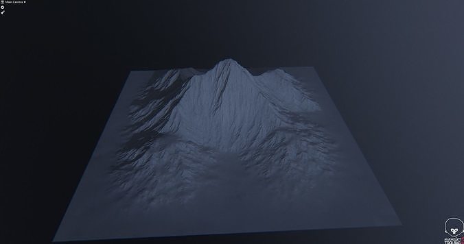 Mountain Landscape Mesh free 3D model | CGTrader