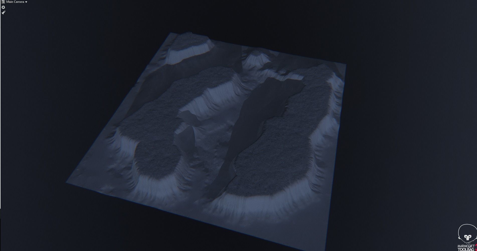 Plateau Terrain Mesh free 3D model | CGTrader