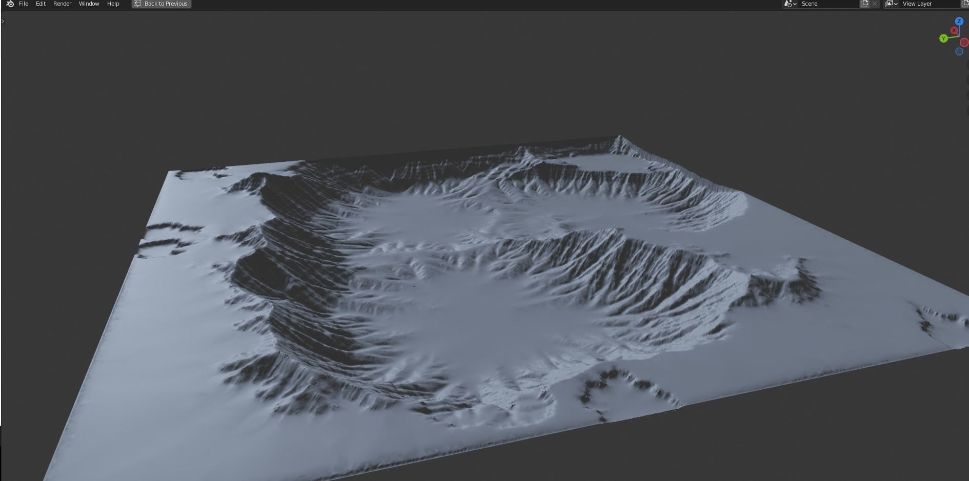 Terrain Mesh free 3D model | CGTrader