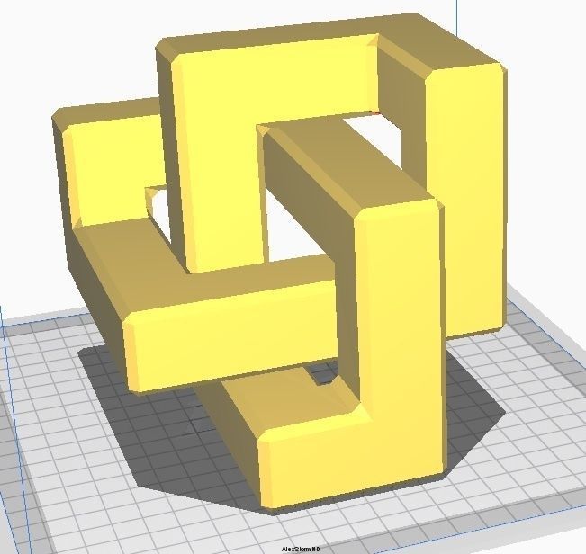 Uncertainty cube 3D model 3D printable | CGTrader