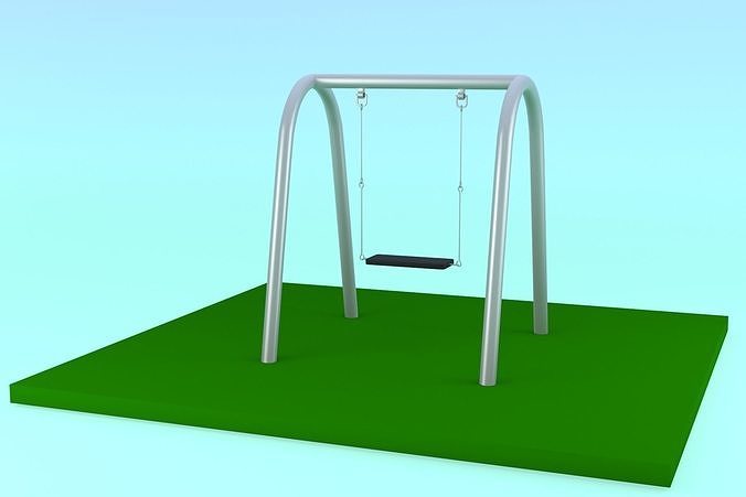 Swing Jhoola free 3D model animated rigged | CGTrader