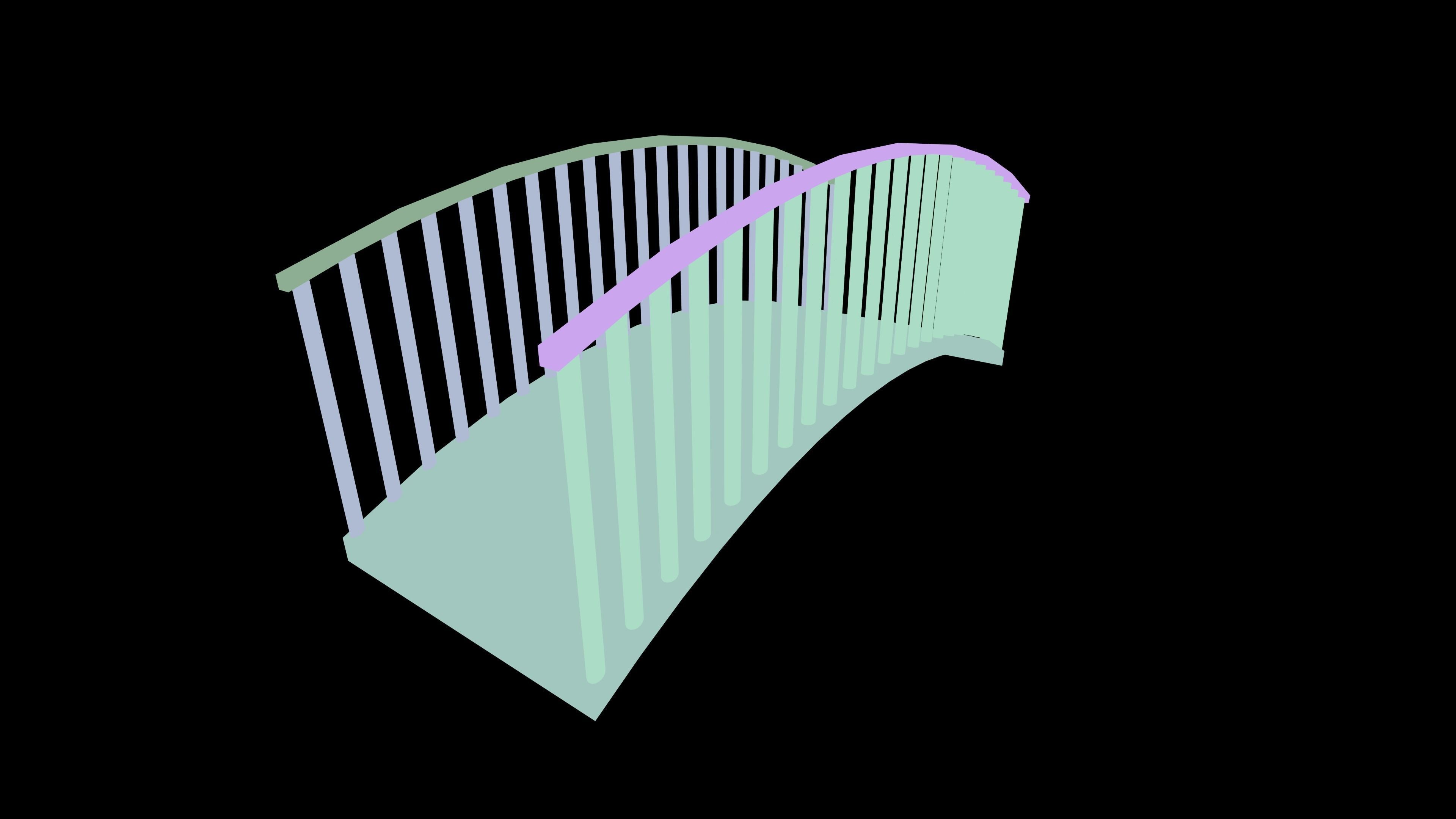 small wooden footbridge 3D model | CGTrader