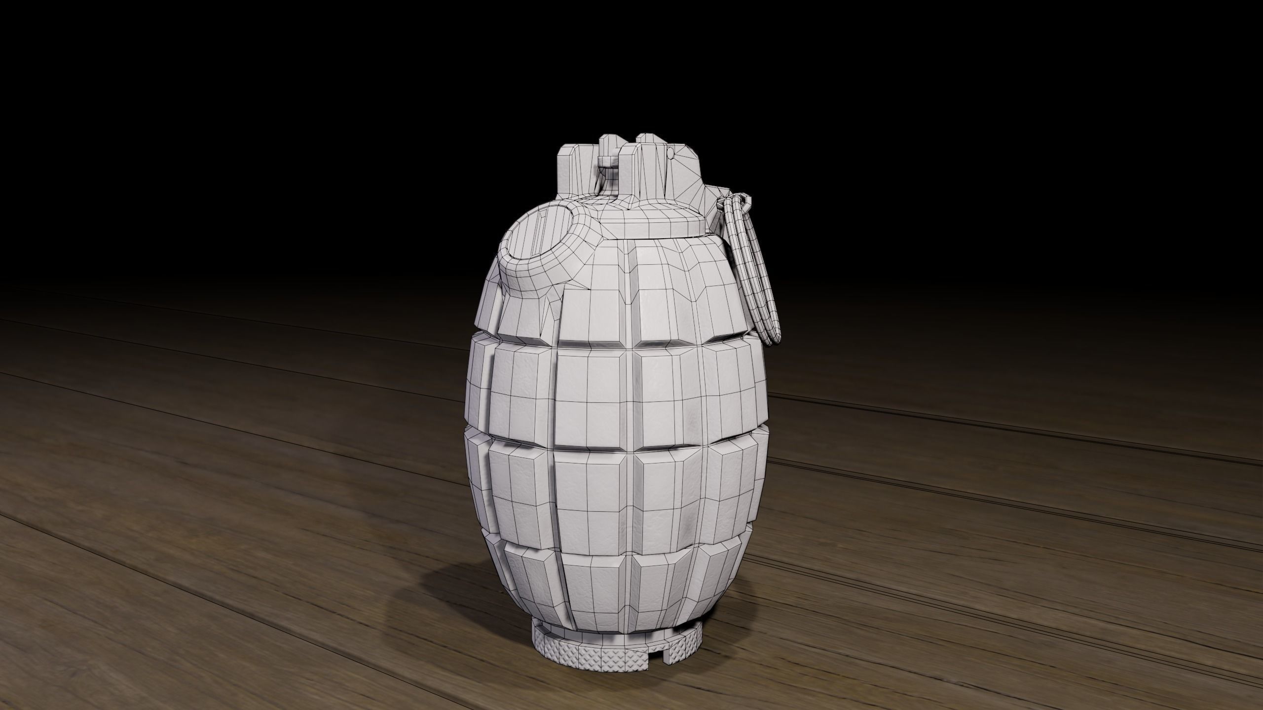 3D model Mills bomb low-poly 3d Model VR / AR / low-poly | CGTrader