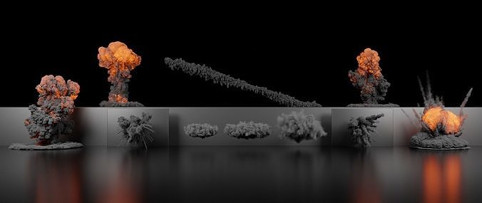 Volumetric VDB Starter-Pack 3D model | CGTrader