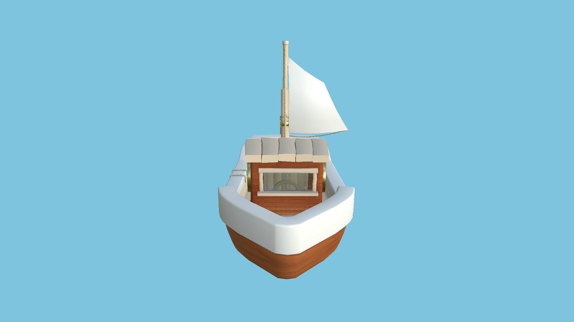 10 Cartoon Boat Collection - Low Poly Ships VR / AR / low-poly | CGTrader