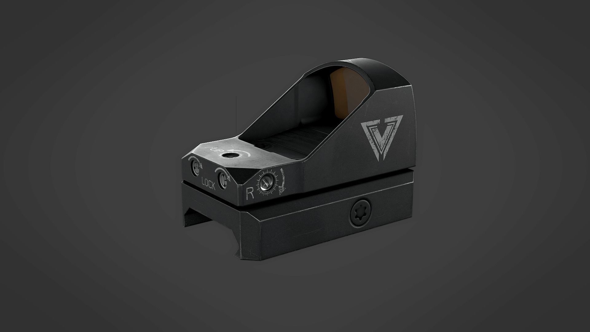 3D model Reflex Sight VR / AR / low-poly | CGTrader