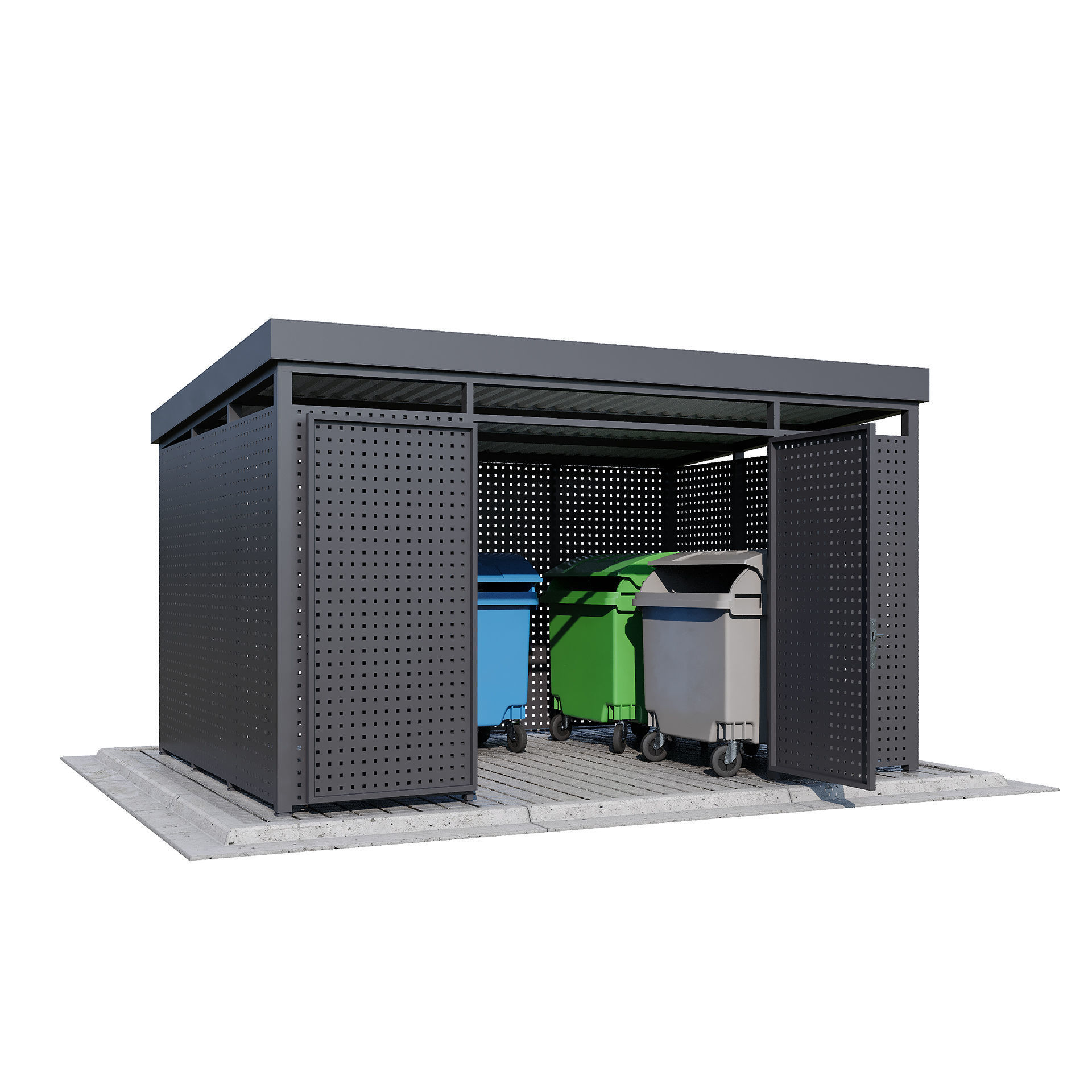 Modular boxes SET2 3D model | CGTrader