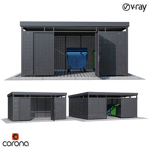 Modular boxes SET1 3D model | CGTrader