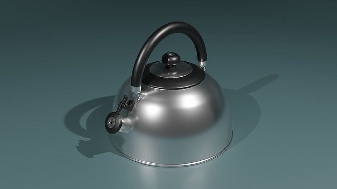 kettle tea free 3D model | CGTrader