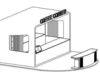 coffee kiosk Revit model 3D model | CGTrader