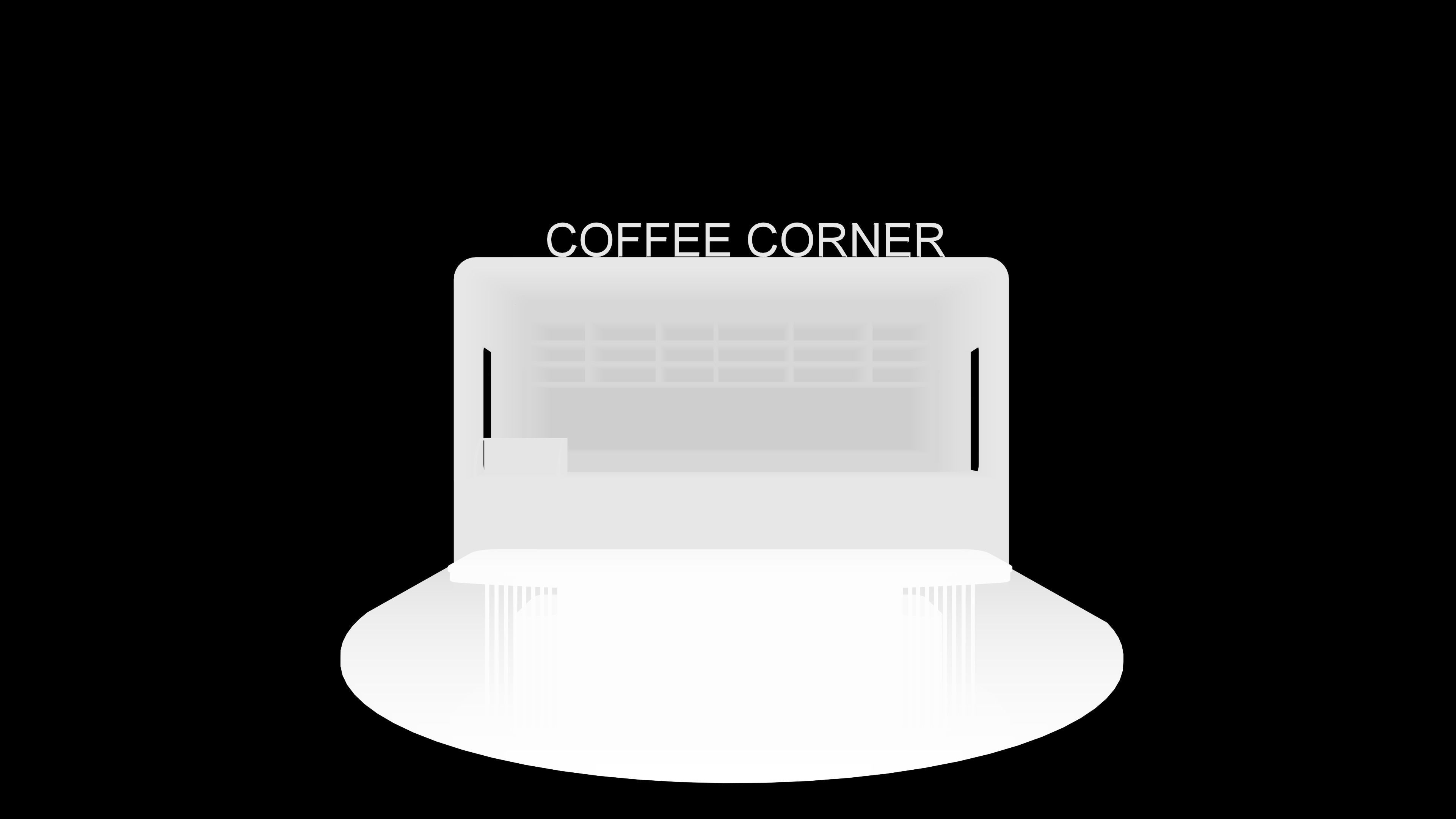 coffee kiosk Revit model 3D model | CGTrader