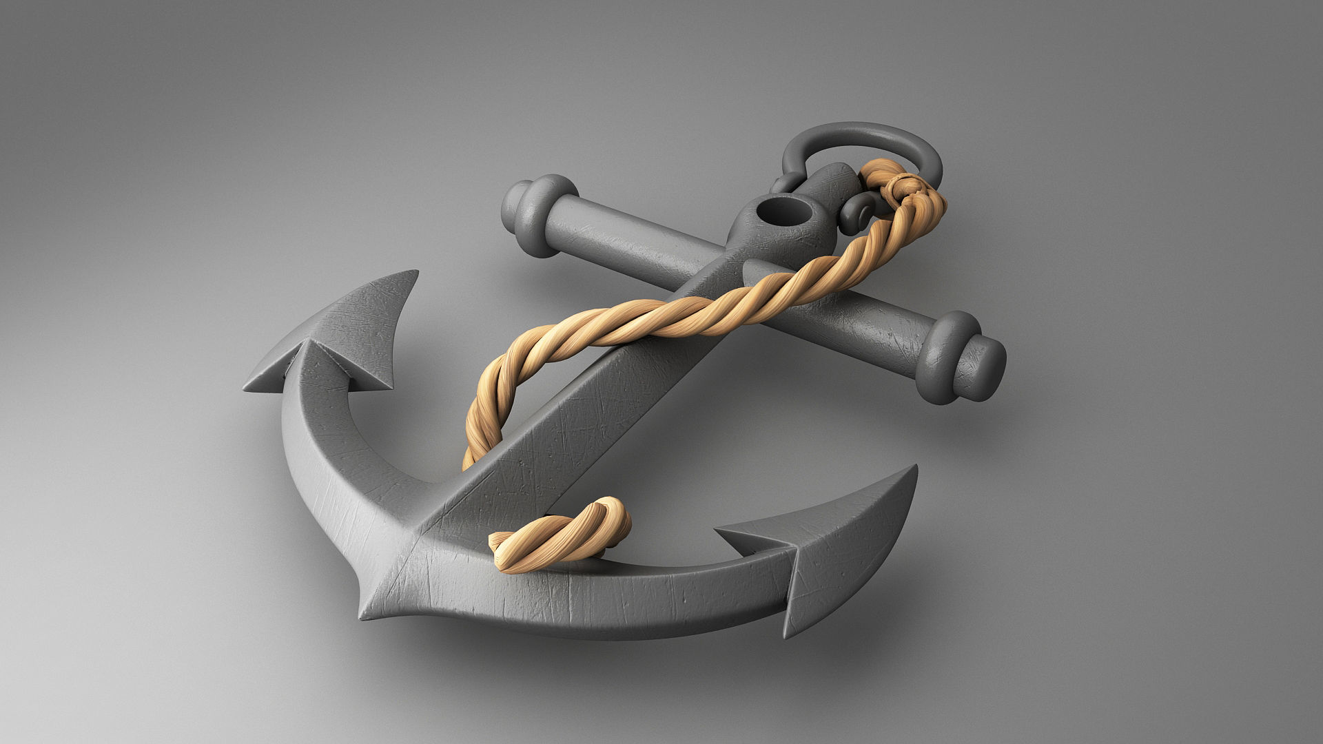 Anchor 3D model | CGTrader