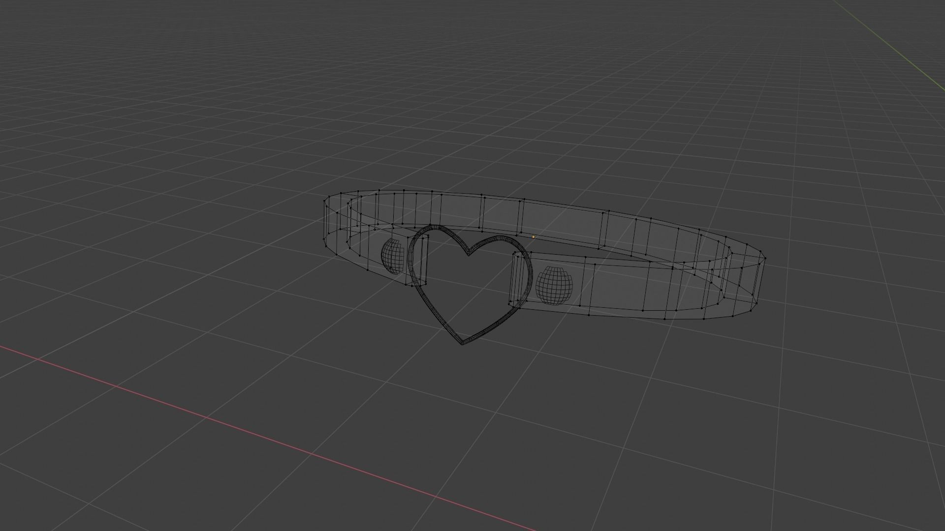 Human collar choker 3D model | CGTrader