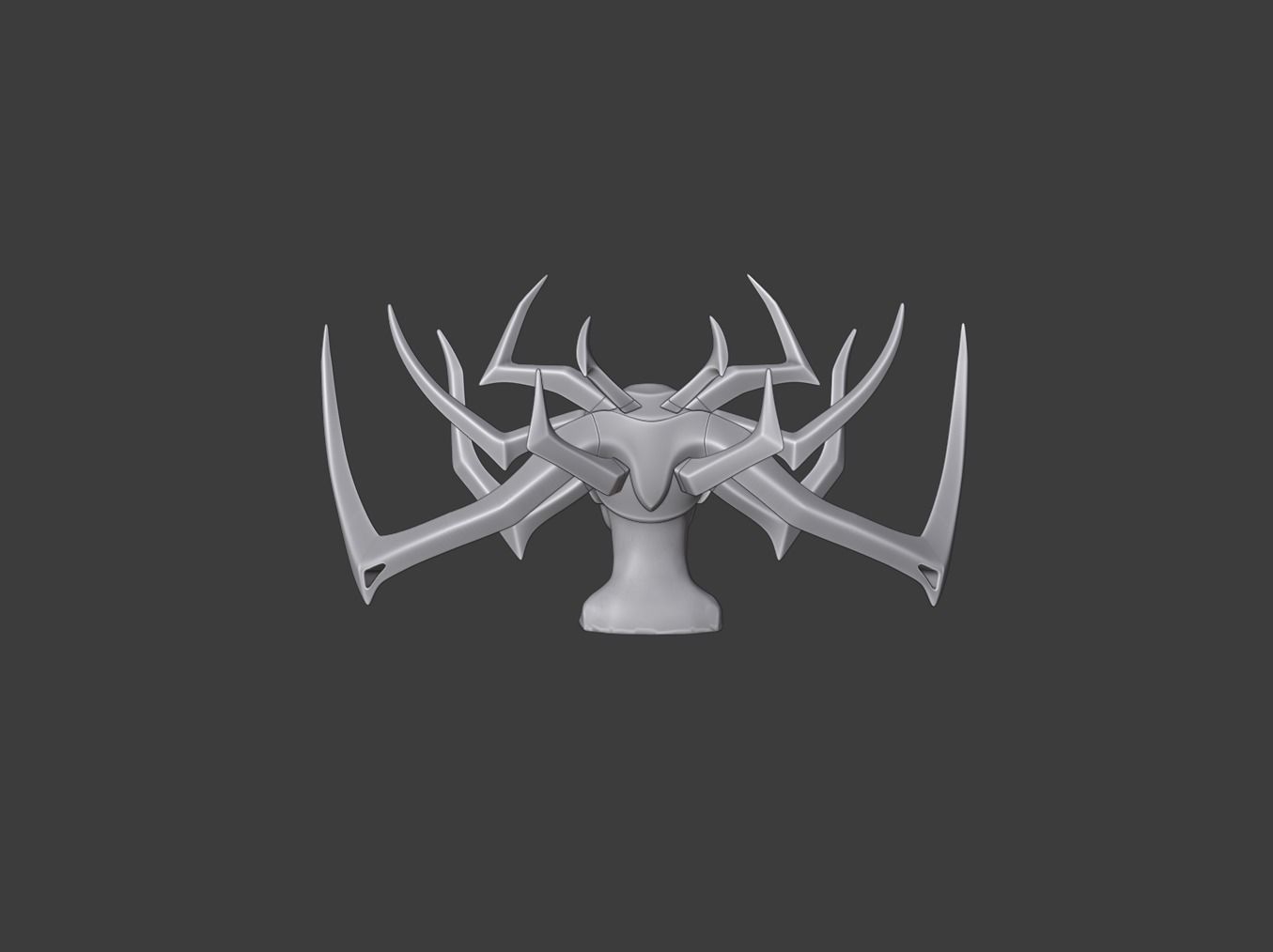 Thor Ragnarok Hela helmet - headdress 3D model 3D printable | CGTrader