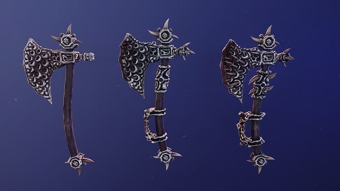 3D model Upgrade Axe Mid-Poly VR / AR / low-poly | CGTrader