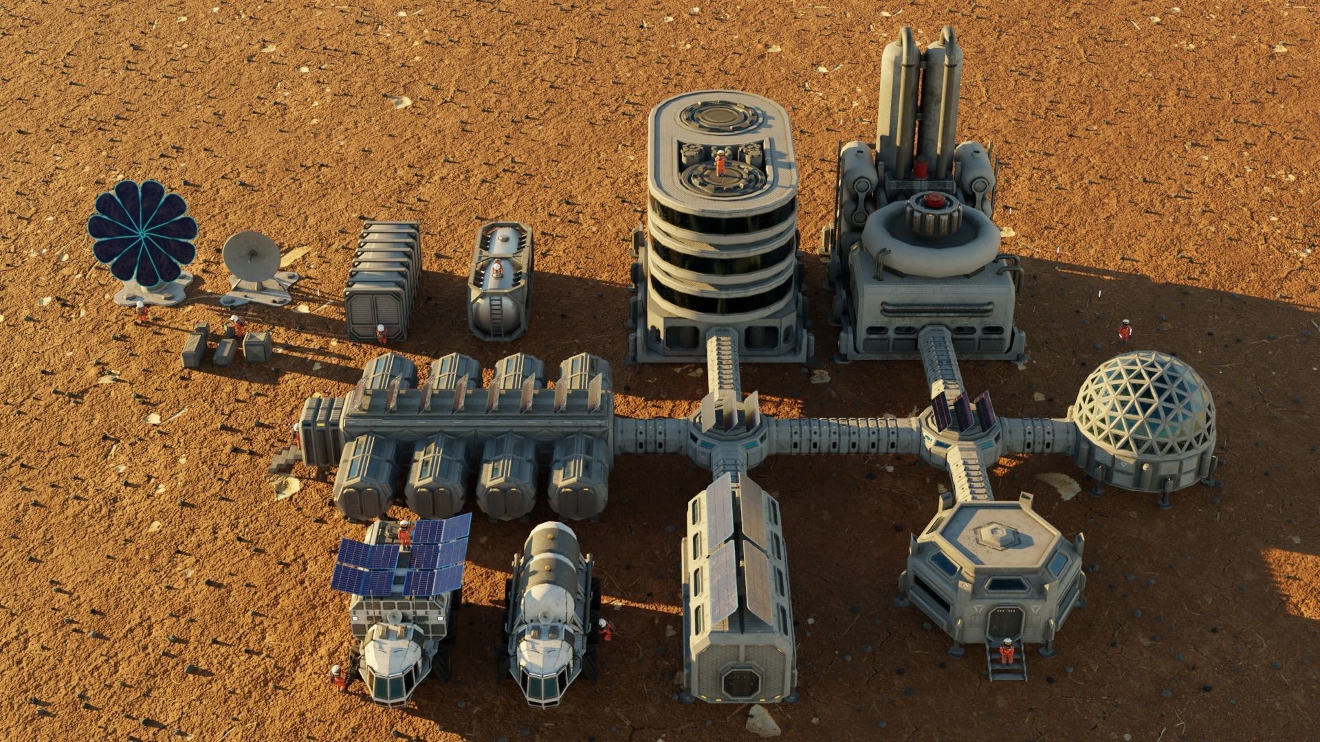 Low poly alien colony 3D Model Collection | CGTrader